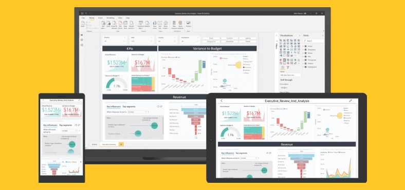 Microsoft Business Intelligence Logo